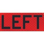 Left Overlay 36" Marathon™ Roll-up Sign | Work Zone Supply