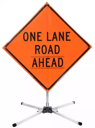 Aluminum Compact Sign MASH Approved WZ-435a