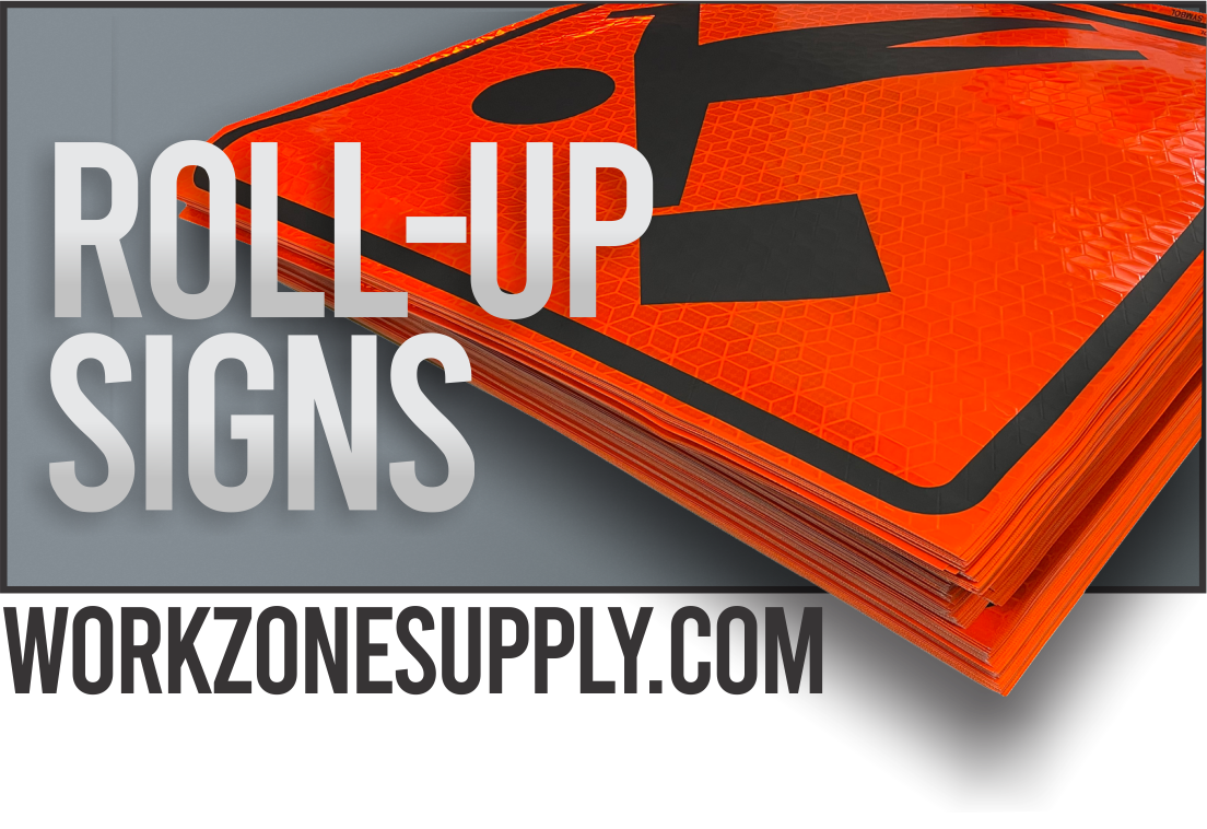Roll Up Signs And Stands - Work Zone Supply