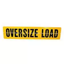 Oversize Load Sign For Trucks, Trailers, And Towing 84 X 18 - Work Zone ...